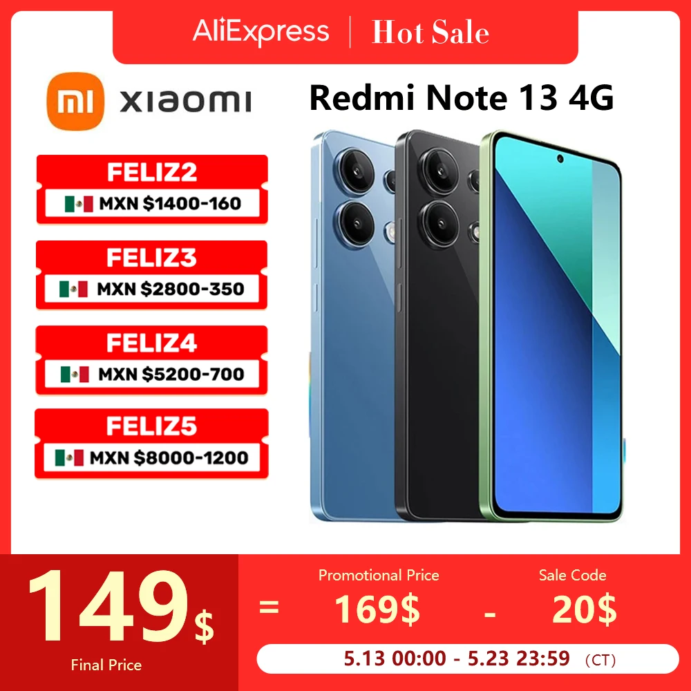 Xiaomi Redmi Note 13 4G - Full phone specifications