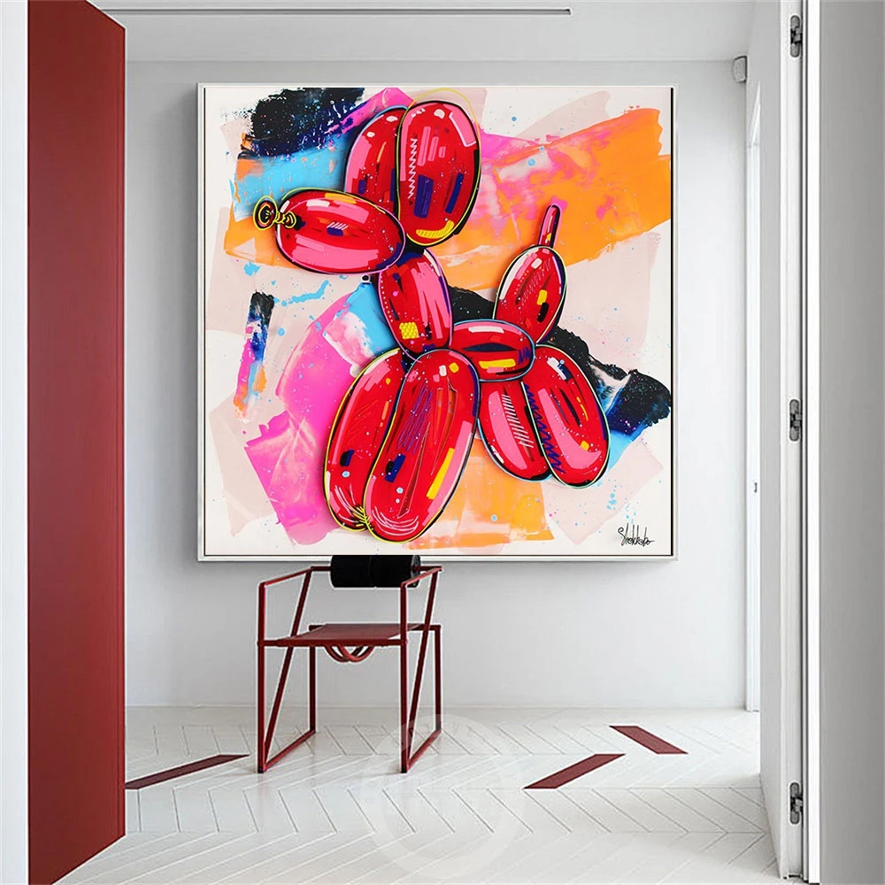 Abstract Pop Art Painting