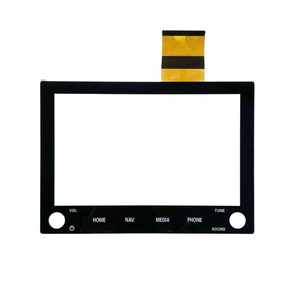 NEW 8 Inch Touch Screen Digitizer For 2022 2023 Mitsubishi Eclipse Cross SE Car Audio 2 KNOBS ...