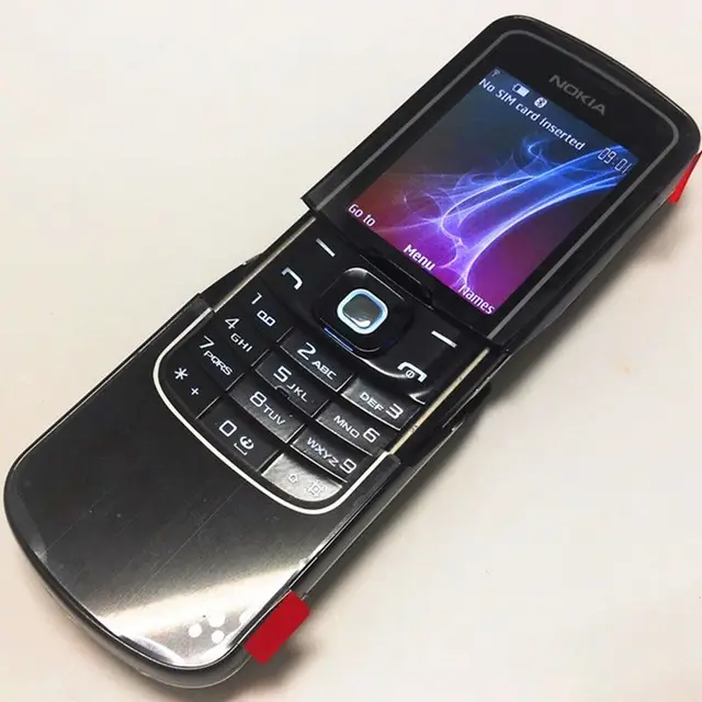 Original 8600 Luna Refurbished Mobile Cell Phone Unlocked 2G GSM Arabic ...