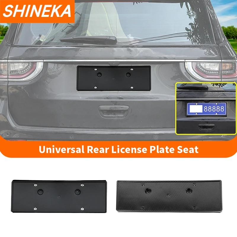 SHINEKA-Car-Universal-Rear-License-Plate-Holder-Frame-Number-Tag ...