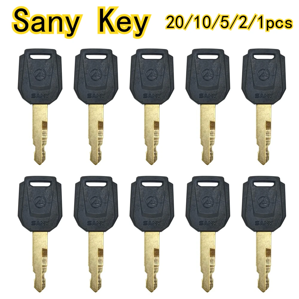 20/10/5/2/1pcs Sany Key for Sany 55/60/75/135/215/365/485 Excavator ...