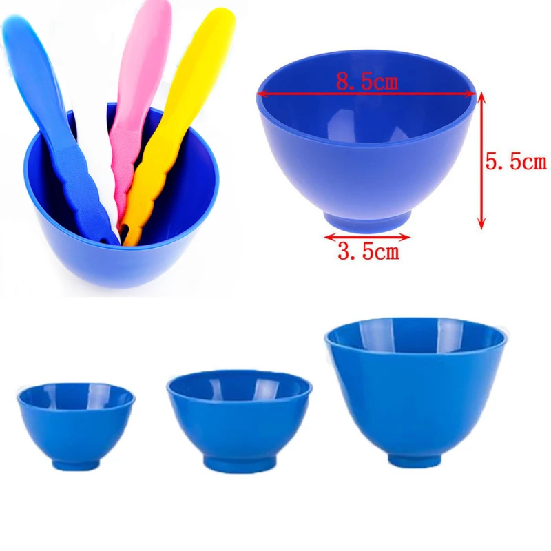 Denspay 3pcs/Set Plaster Mixing Bowl Dental Lab Mixing Bowl Transparent ...
