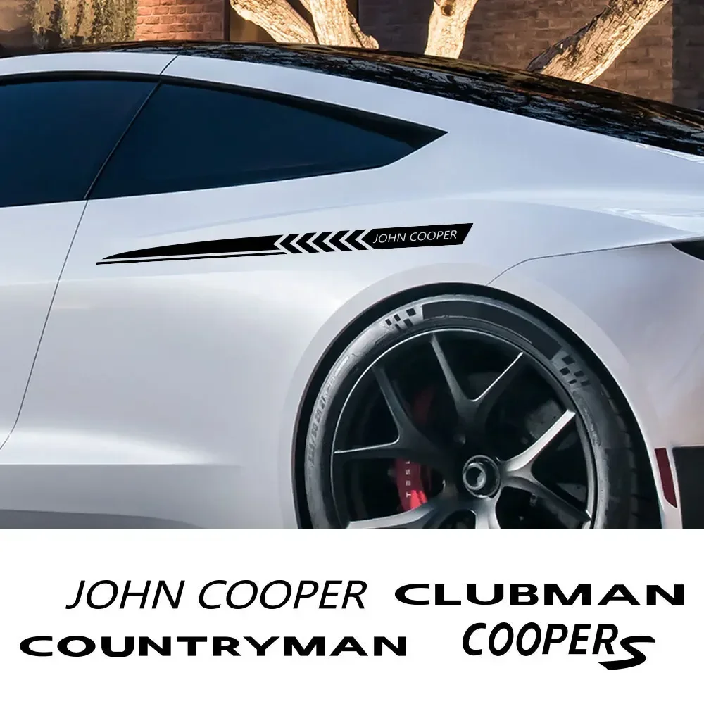 Car-Body-Stickers-Door-Side-Decals-For-Mini-John-Cooper-R55-Countryman ...
