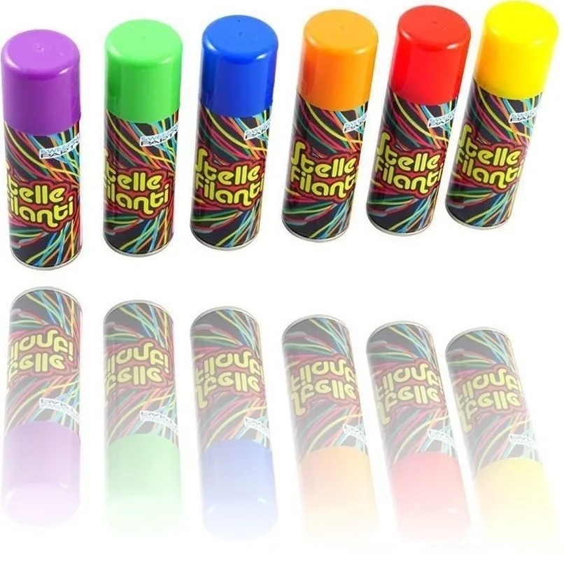 Can shoot streamers MULTICOLOR holiday PARTY birthday Carnival|Party ...