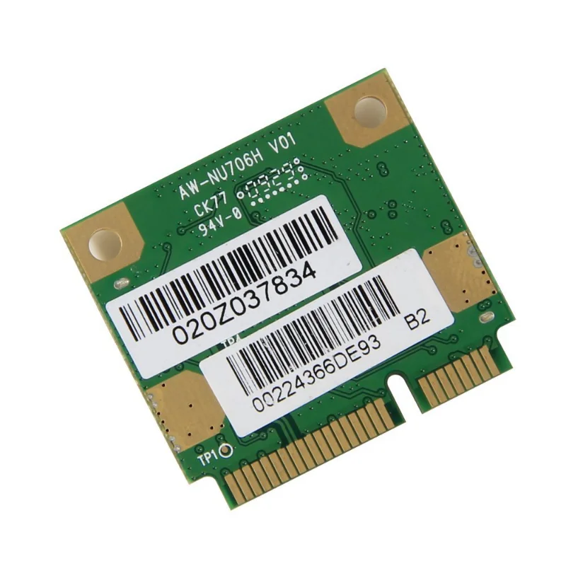 RALINK RT3070L AW-NU706H 하프 미니 PCI-E 무선 카드 802.11 B/g/n용 SSEA 네트워크 카드 ...