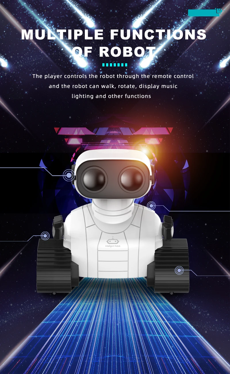 Sans boîte de vente au détail-Robot télécommandé, jouet pour enfants ...