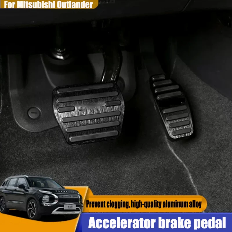 For-Mitsubishi-Outlander-2023-Accelerator-brake-pedal-aluminum-alloy ...