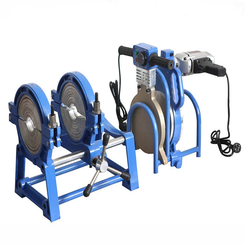 Máquina de soldadura a tope tipo empuje manual, 220V, máquina de soldadura por fusión, máquina ...