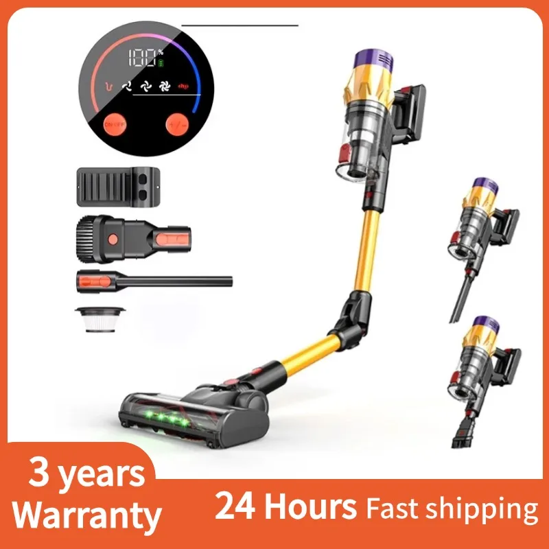 IDEACH 50kPa Wireless Handheld Vacuum Cleaner Powerful Suction 550W ...