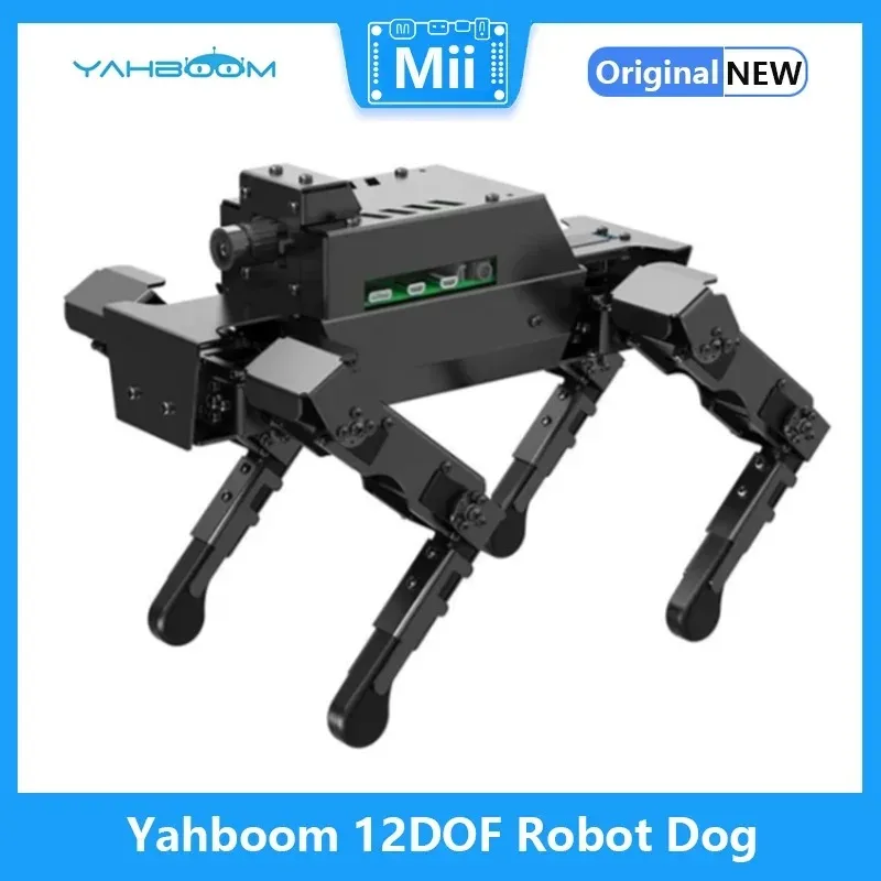 Yahboom-12DOF-Desktop-Metal-Robot-Dog-Bionic-DOGZILLA-S1-with-AI-Vision ...