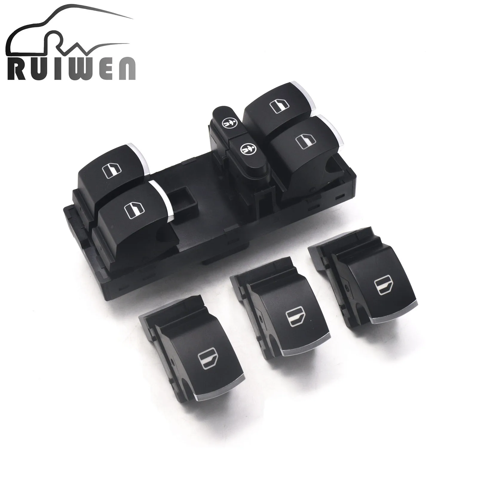 Master-Power-Window-Switch-Control-For-Seat-Alhambra-VW-Sharan-Touareg ...