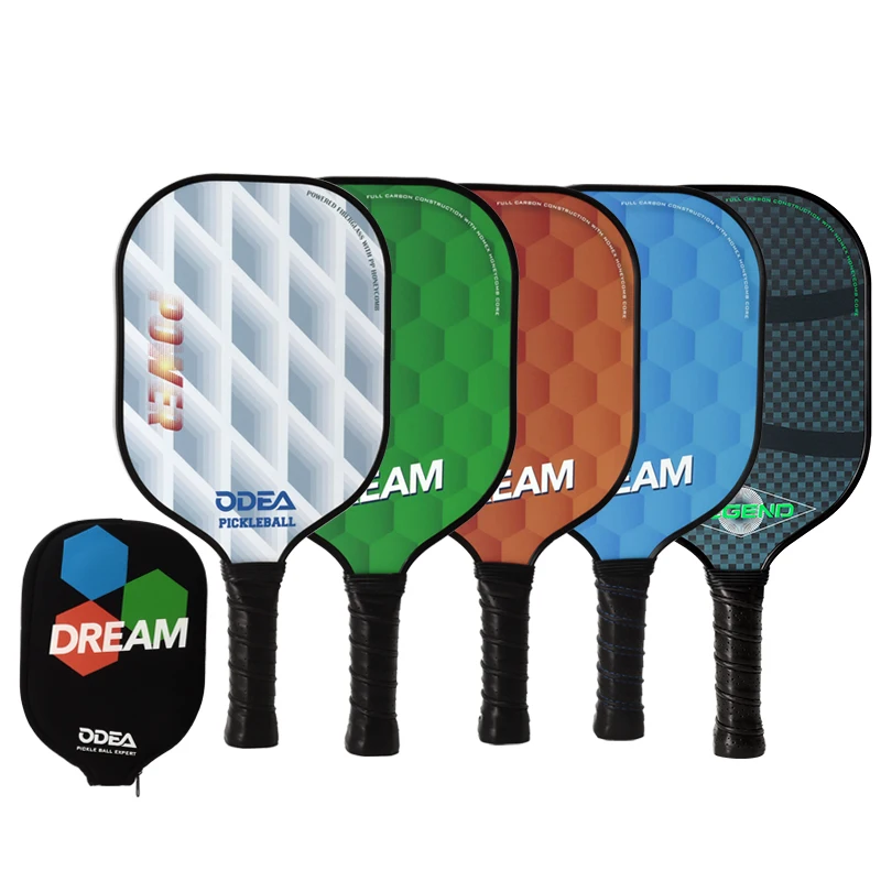 ODEA-Pickleball-Paddle-Carbon-Fiber-with-Racket-Cover-Comfortable-Shock ...