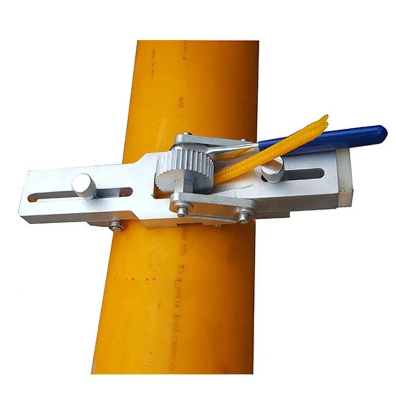 Gas PE pipe edge planer, gas pipe butt flanging, edge planer ring ...