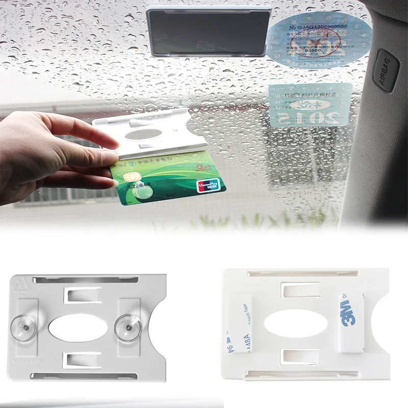 Car-Card-Sleeve-Parking-Ticket-Clip-Holder-Fastener-Windscreen-Park ...