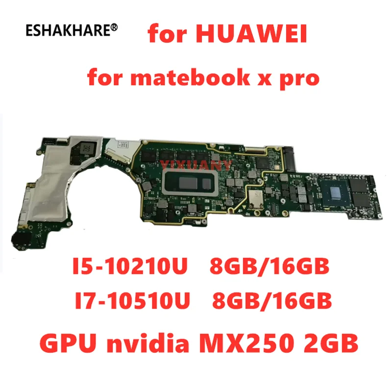 For Huawei MACH-W29 WX9 Matebook X Pro Laptop Motherboard 2020 with CPU ...