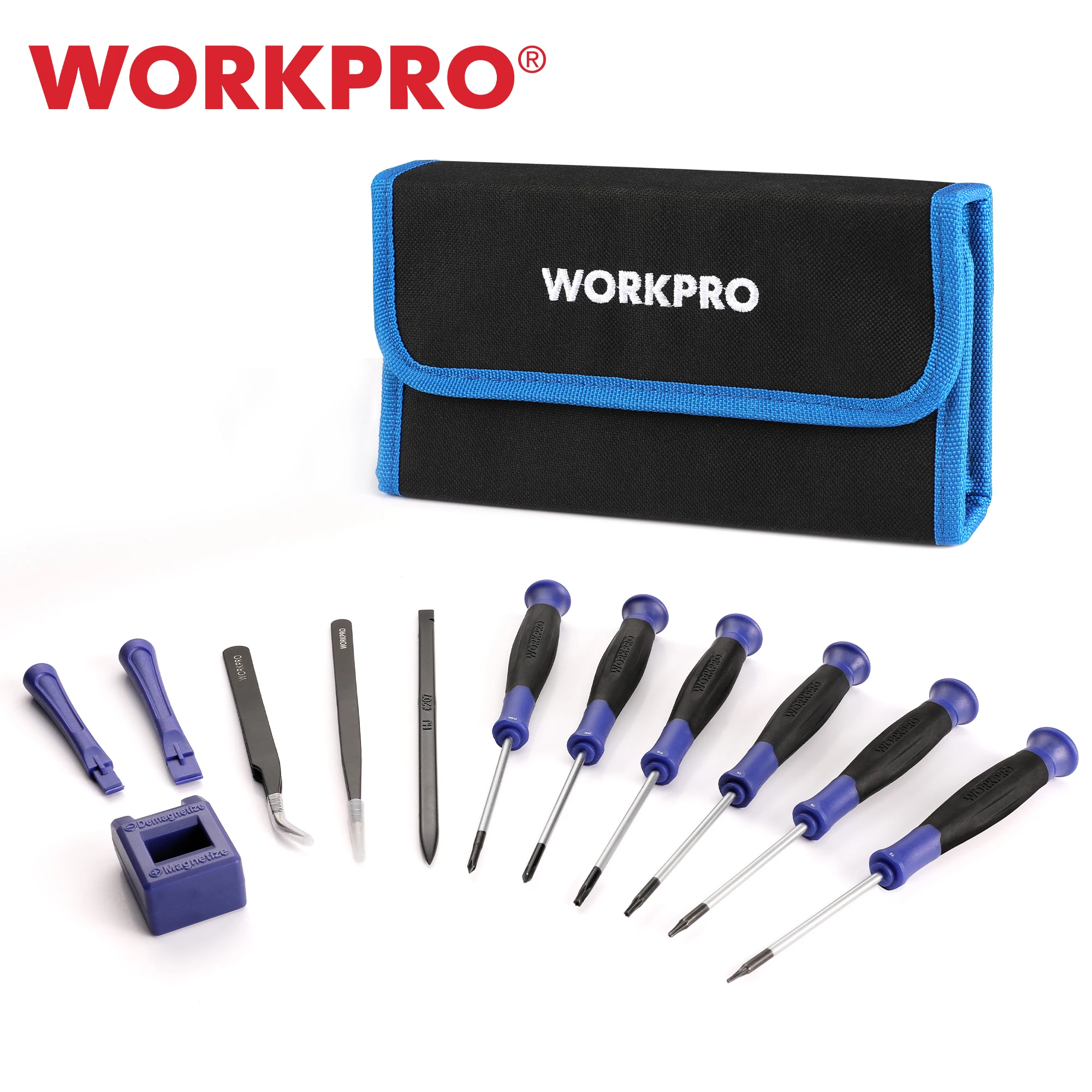 WORKPRO-12pcs-Multi-Function-Precision-Screwdriver-Set-home-DIY-Repair ...