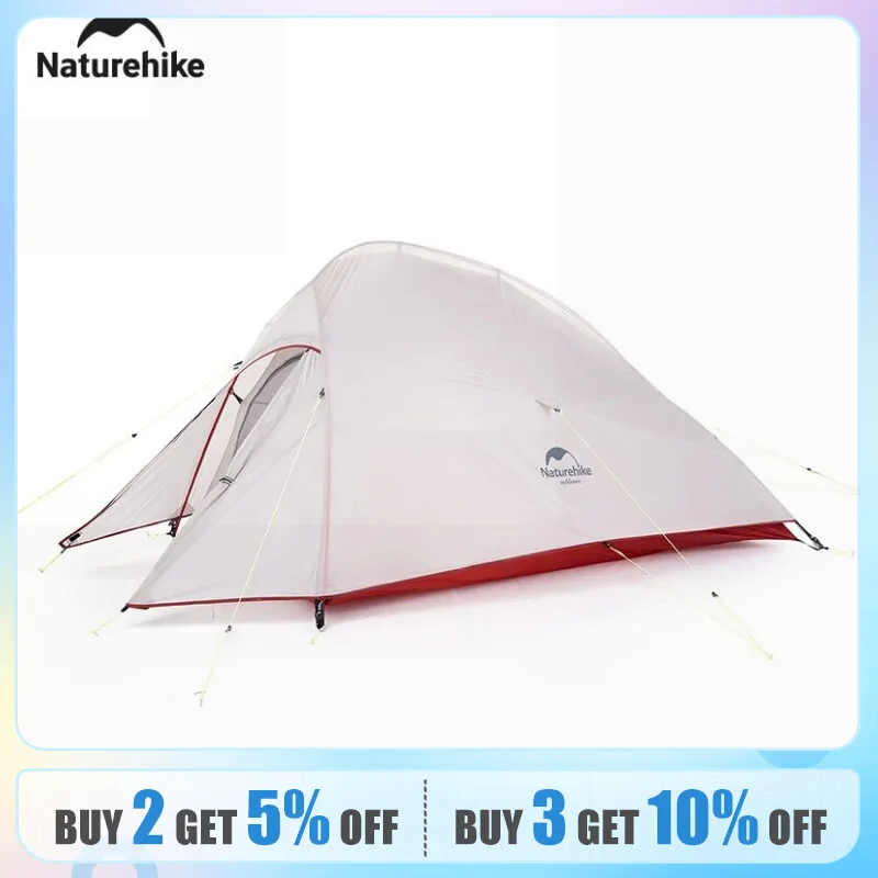 Naturehike-2-Person-Camping-Tent-Ultralight-Waterproof-Nylon-Trekking ...