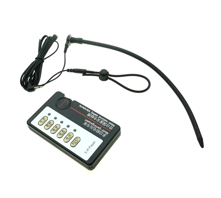 Sex Products Delayed Ejaculation Electro Shock Stimulate Urethral Plug ...