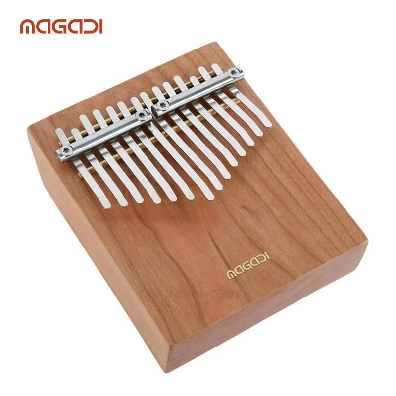 Piano de pulgar MAGADI M14 Kalimba, instrumento acústico de 14 teclas ...