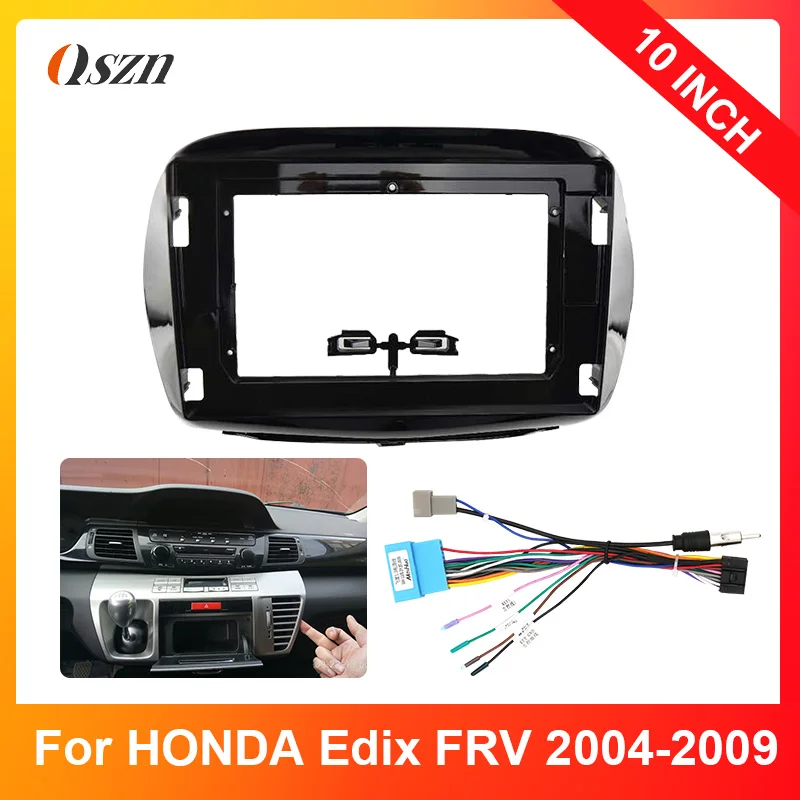 For HONDA Edix FRV 2004-2009 10.1 Inch Car DVD Stereo Radio Fascia Dash ...