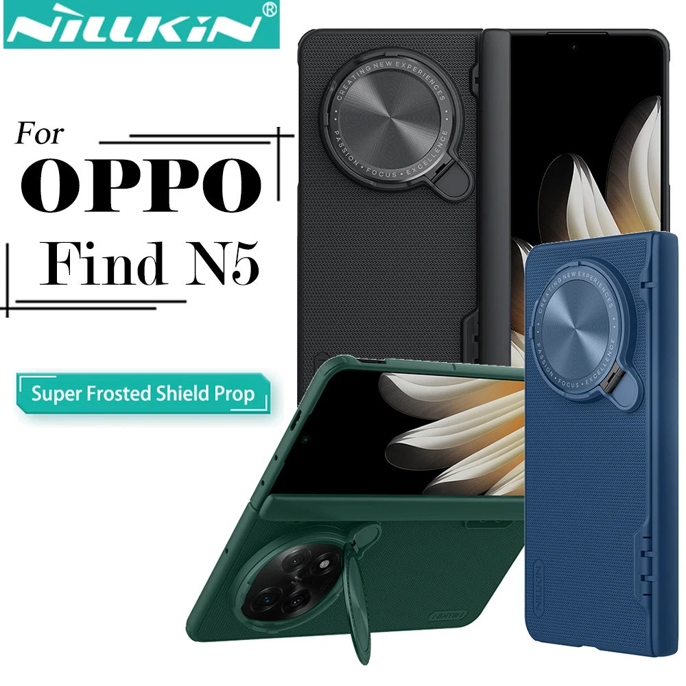 Nillkin For OPPO Find N5 Foldable Frosted Shield Prop Case Flip Cover ...
