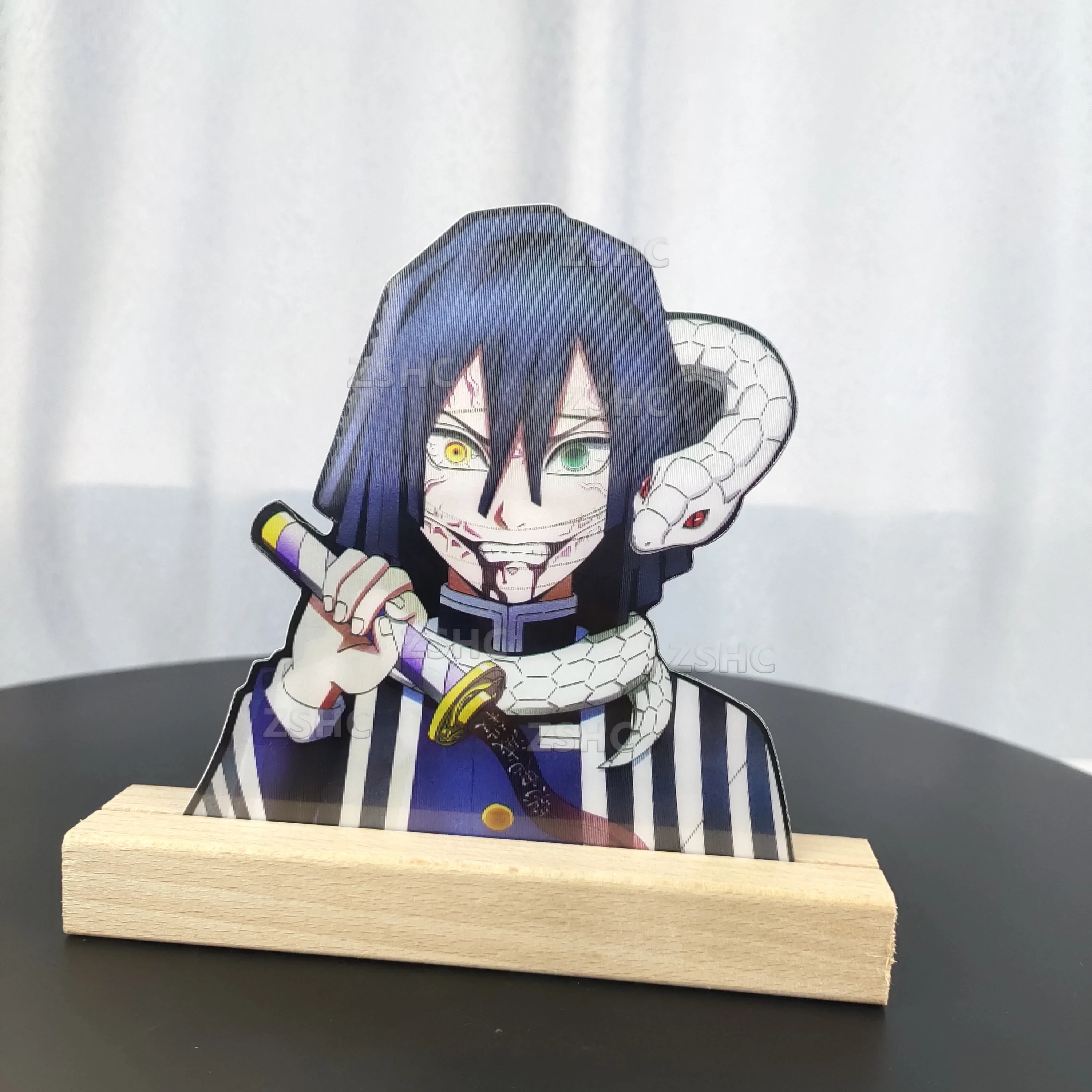 Demon Slayer Iguro Obanai Motion Stickers Anime Waterproof Car Decals ...