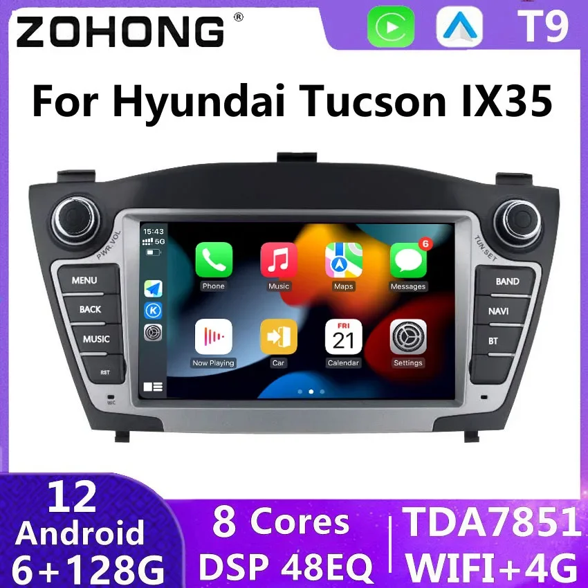 Android Car Radio Carplay Screen Auto Multimedia Stereo Audio Video ...