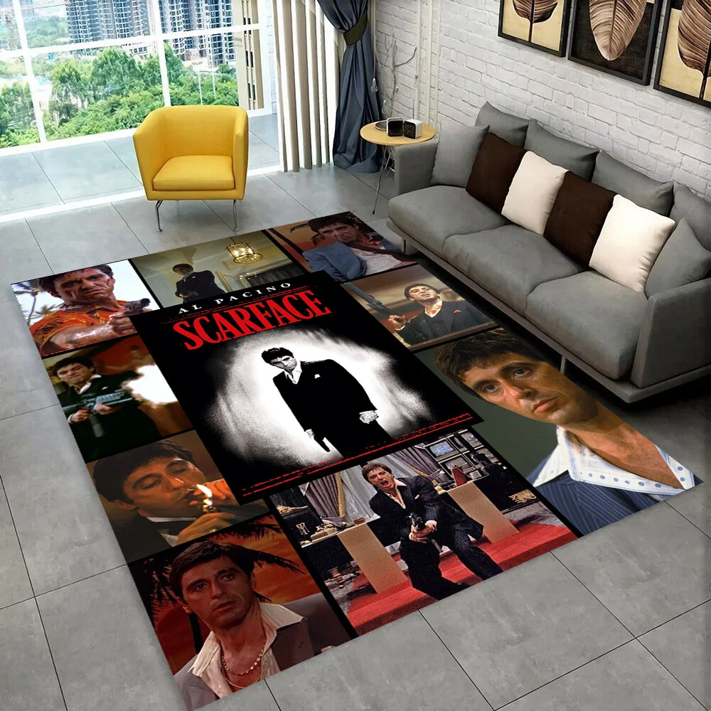 Movie-Scarface-Tony-3D-Printing-Area-Rug-Large-Carpet-Rug-for-Living ...