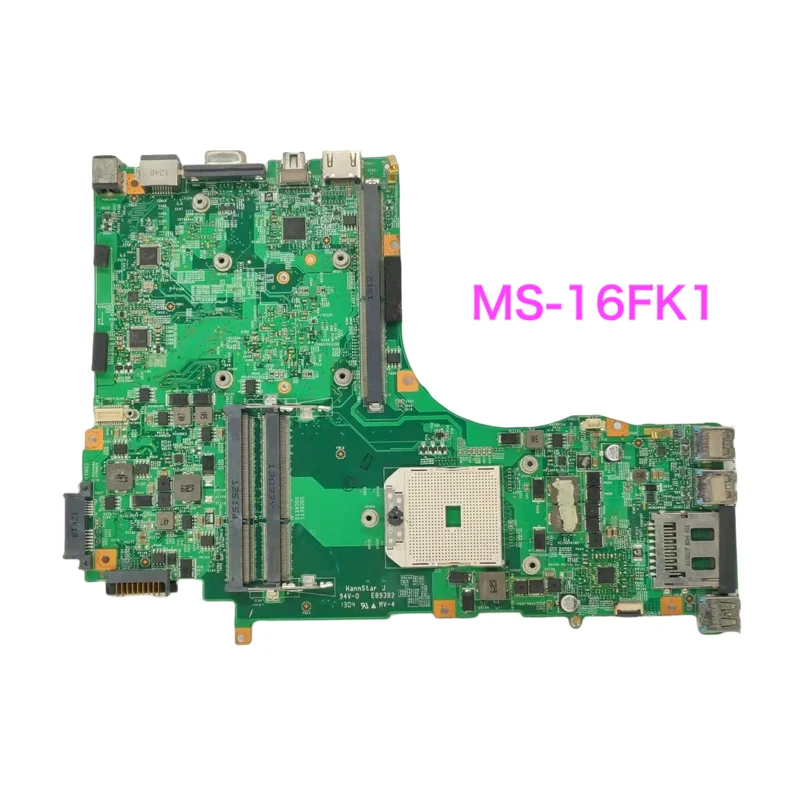 MSI GX60 Laptop Motherboard MS-16FK1 VER1.2 Mainboard - laptop ...