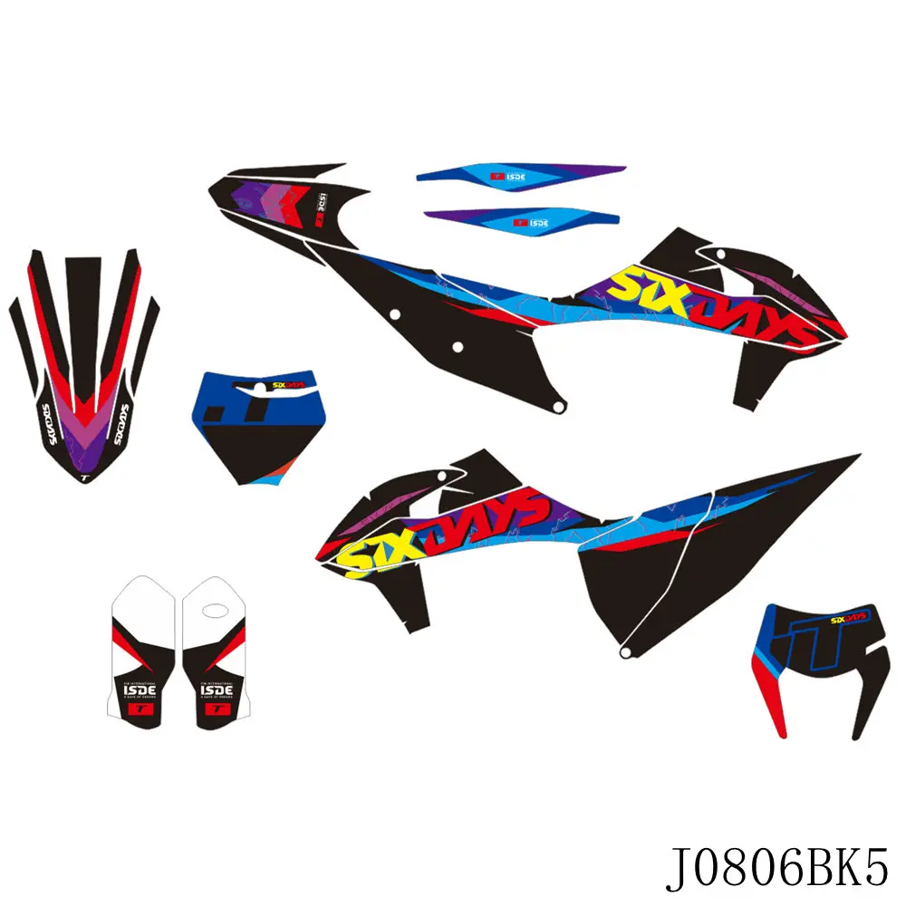 Graphics Decals Stickers Background | Ktm Exc 125 Six Days Stickers ...