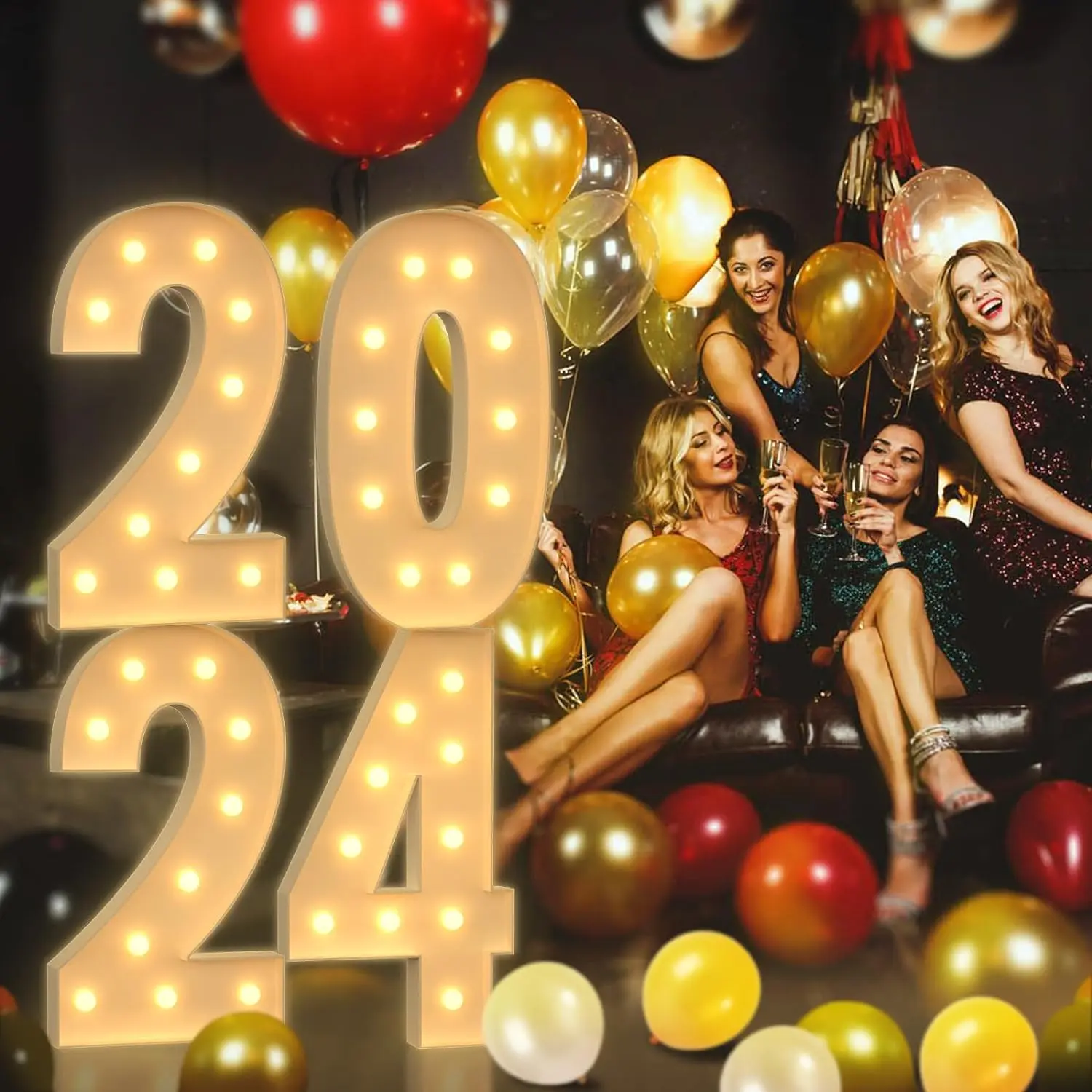 Marquee-Light-Up-N-meros-Gigante-Mosaico-N-mero-Quadro-String-Luz ...