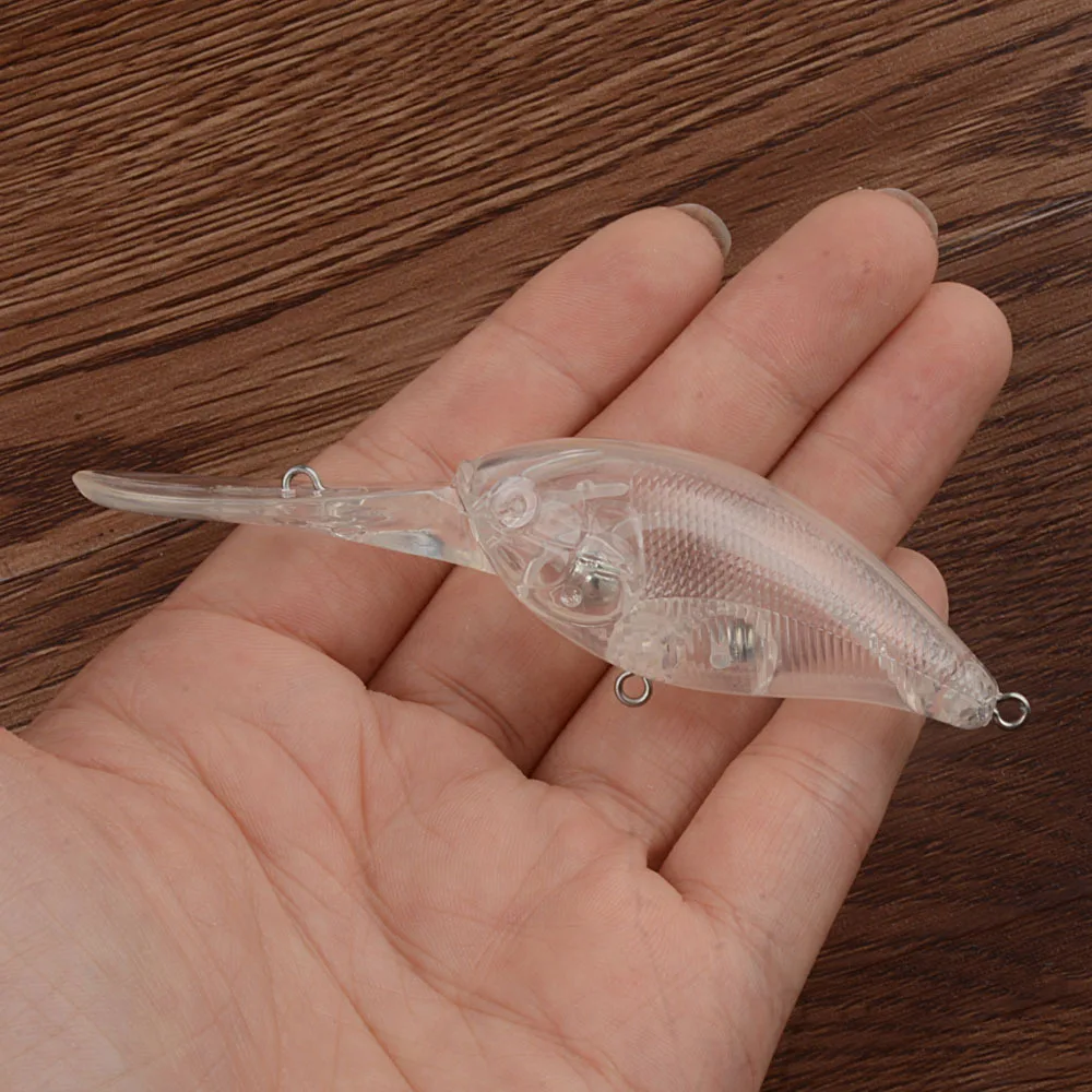 Fishing-Unpainted-Crankbait-10Cm-11-5g-Lure-Plastic-Hard-Bait-Without ...