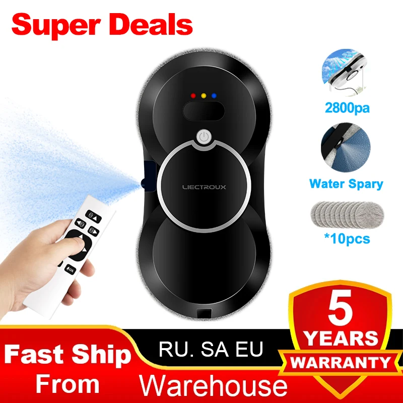 Robot-Window-Cleaner-Liectroux-HCR-10-Water-Spraying-Ultrathin-Window ...