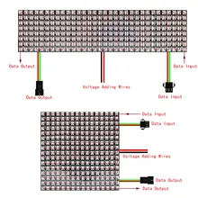 WS2812B Individually Addressable Digital Flexible Panel Light WS2812 IC ...