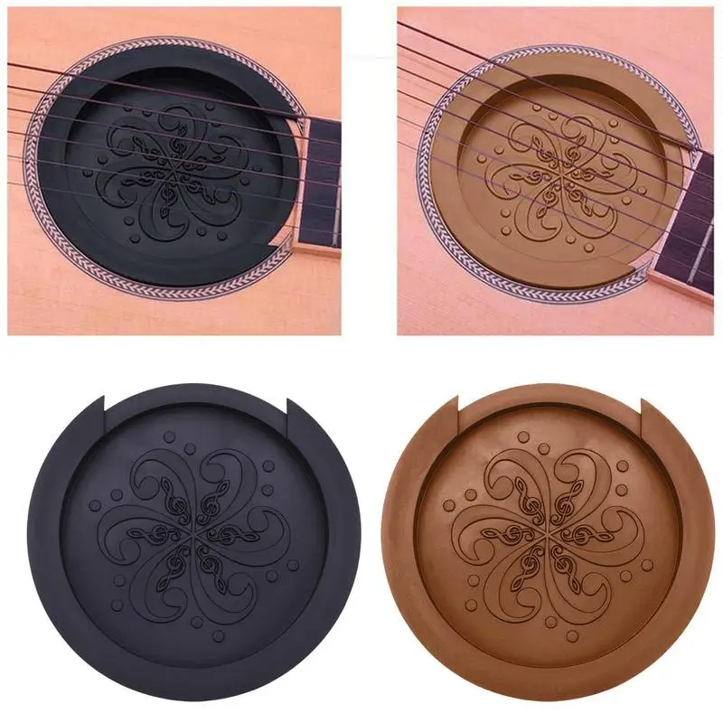 Guitar-Sound-Hole-Cover-Feedback-Eliminator-Soft-Silicone-Guitar-Hole ...