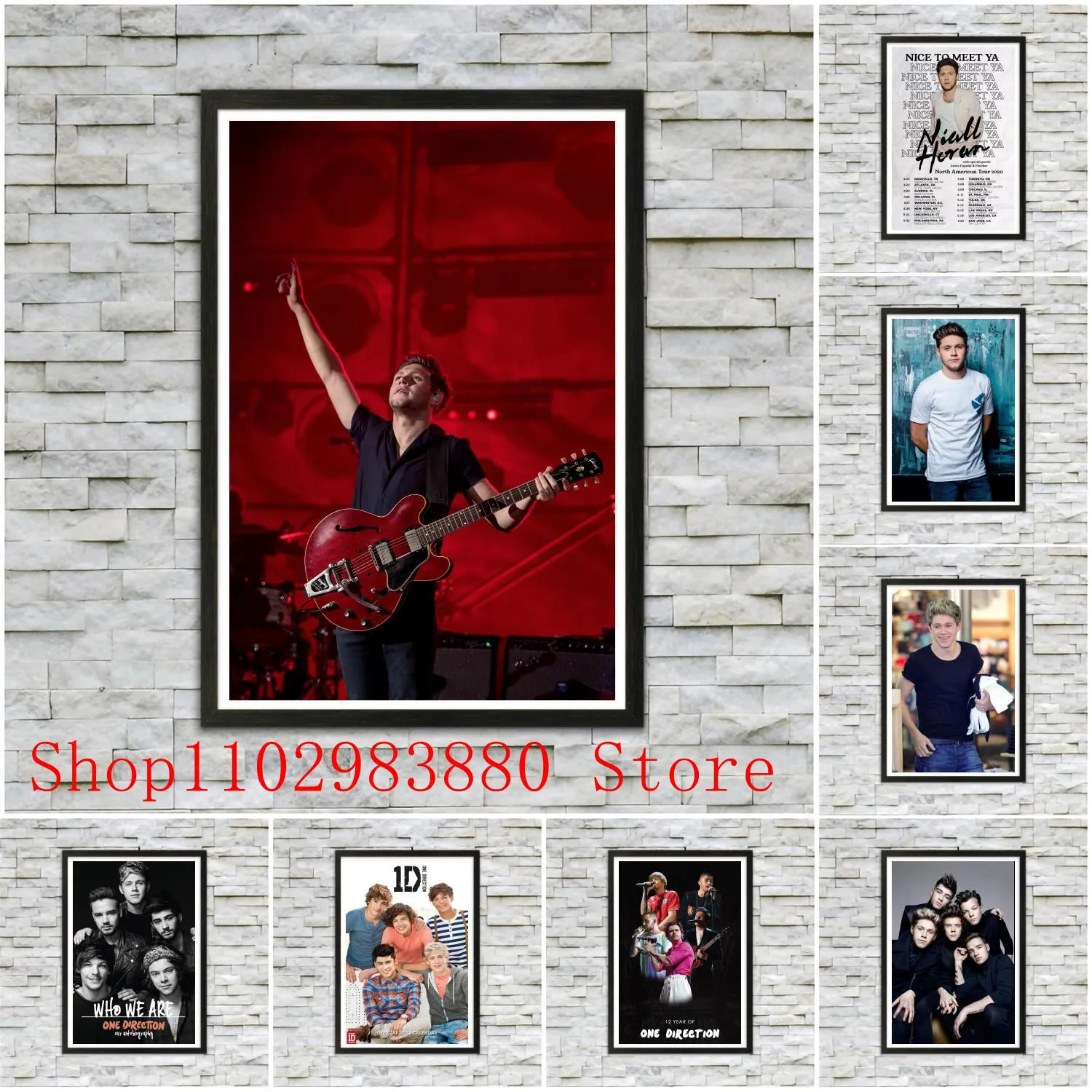 Niall-Horan-Poster-Canvas-Painting-Posters-and-Prints-Wall-Art-Picture ...