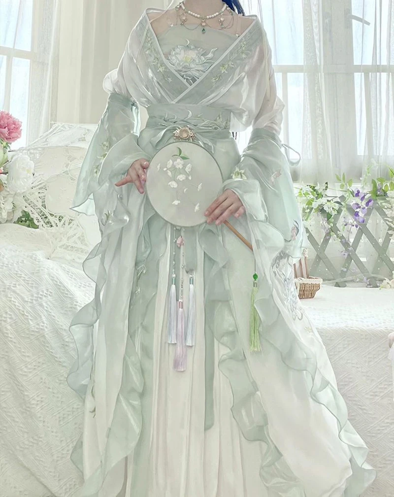 Hanfu Dress Women Ancient Chinese Traditional Hanfu Set Female Fairy ...
