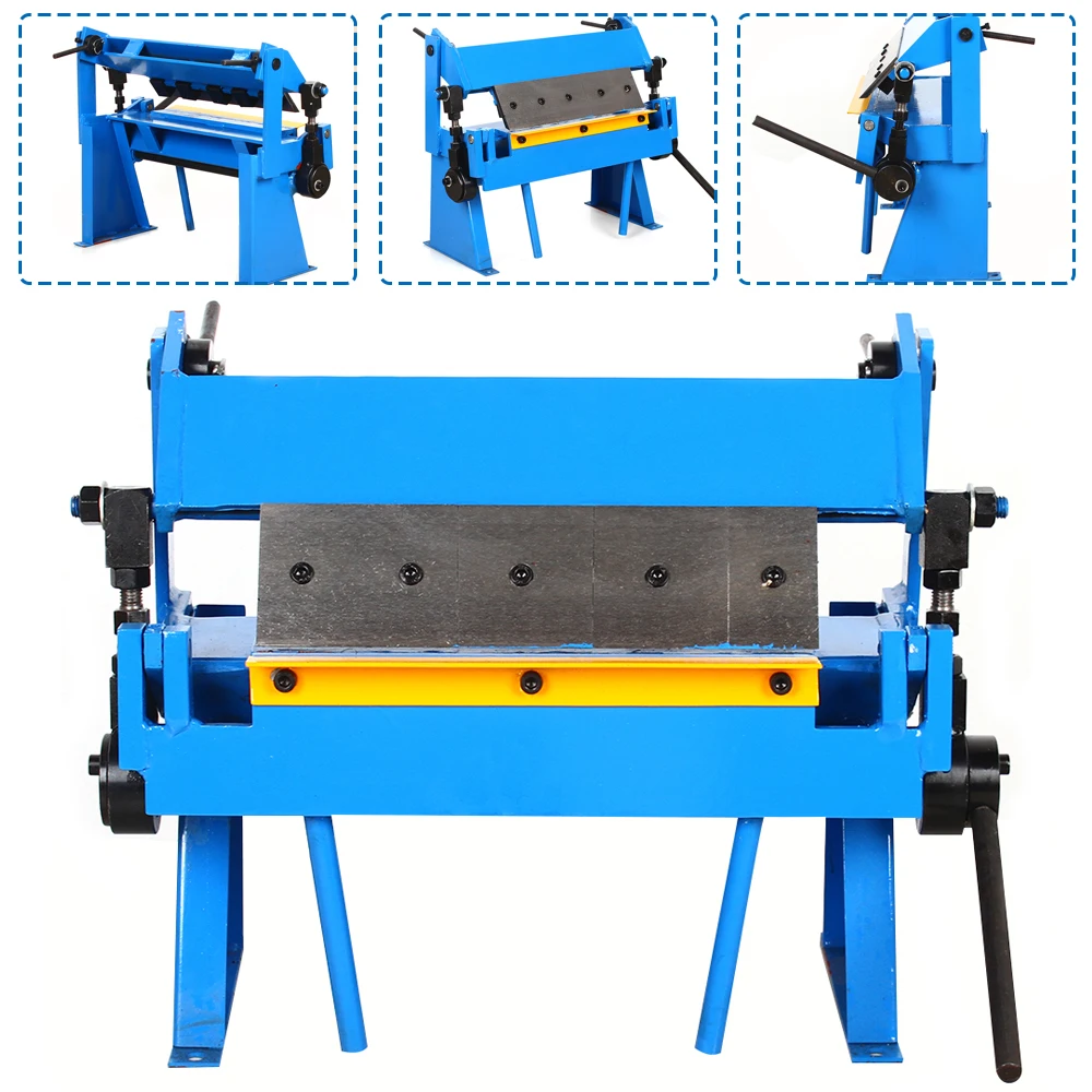 Manual-Sheet-Shear-Brake-Roller-Bending-Machine-Metal-135-degrees-Max ...