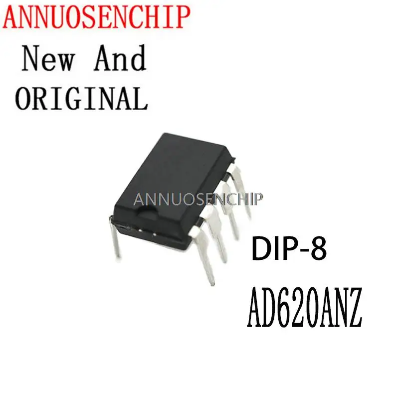 1PCS New And Original DIP-8 AD620AN DIP AD620A AD620 operational ...