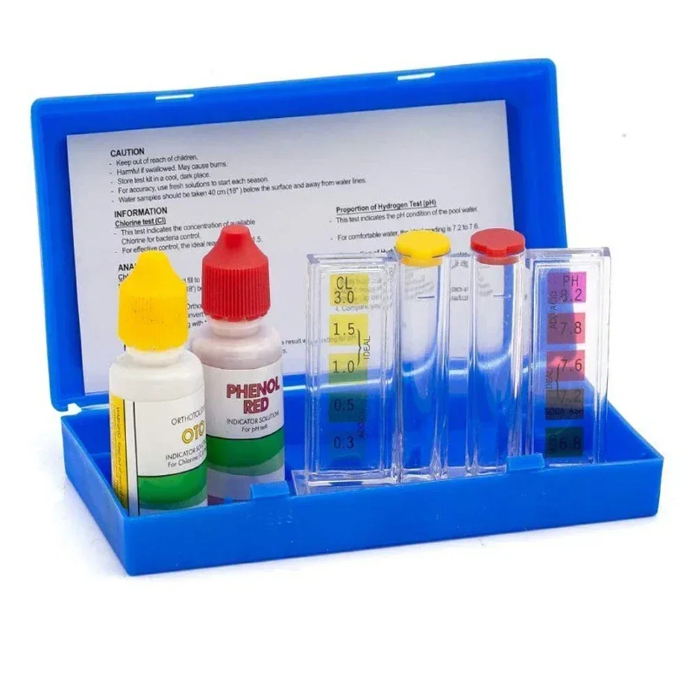 1set PH Water Quality Test Kit OTO Test Solution Swimming Pool Aquarium ...