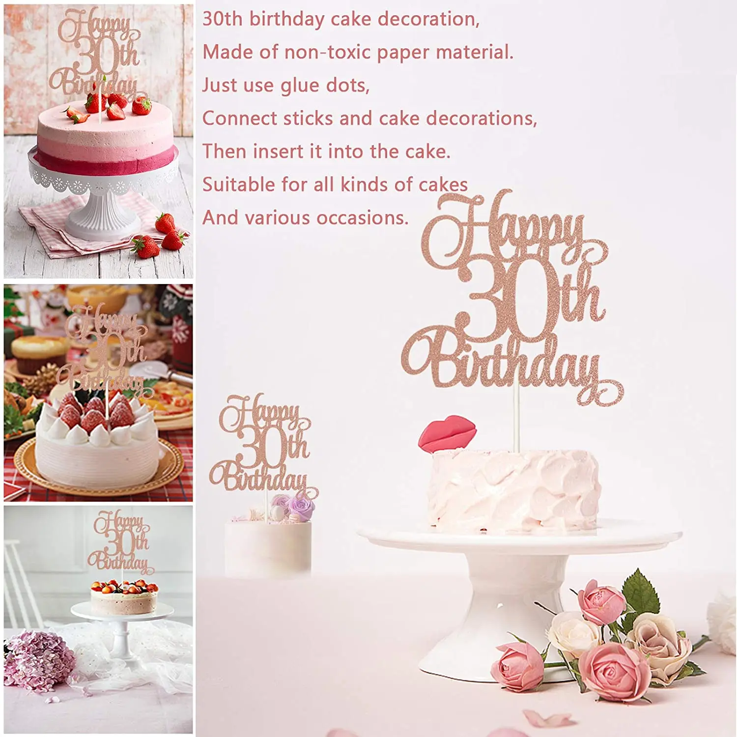 30th Birthday Cakes