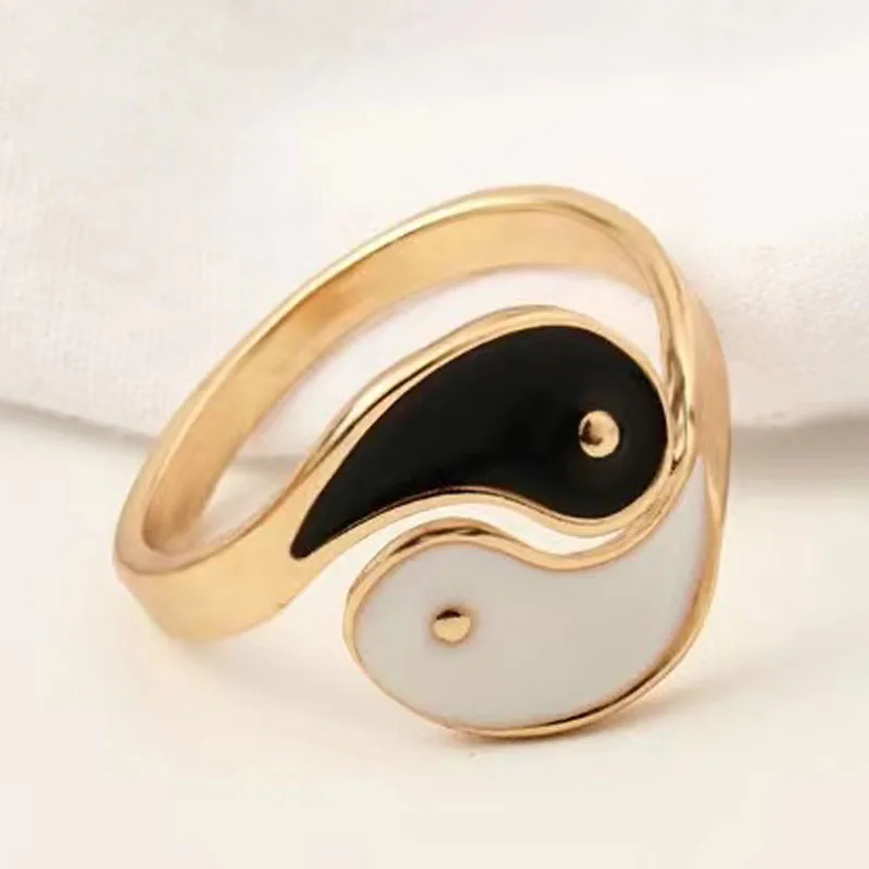 Yin-Yang-Tai-Chi-Rings-for-Woman-Man-Stainless-Steel-Finger-Ring ...
