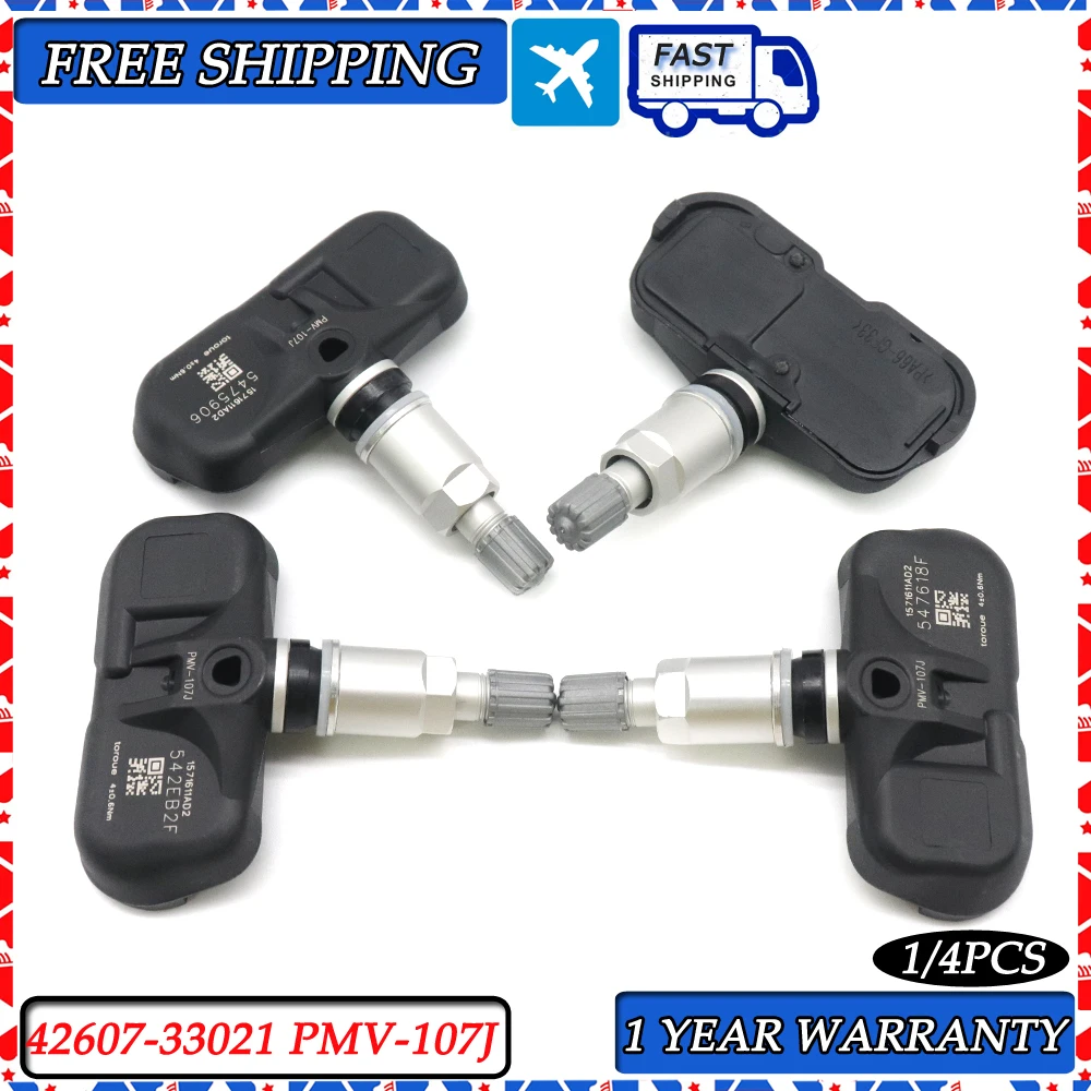 XUAN-TPMS-Tire-Pressure-Monitoring-Sensor-42607-33021-PMV-107J-For ...