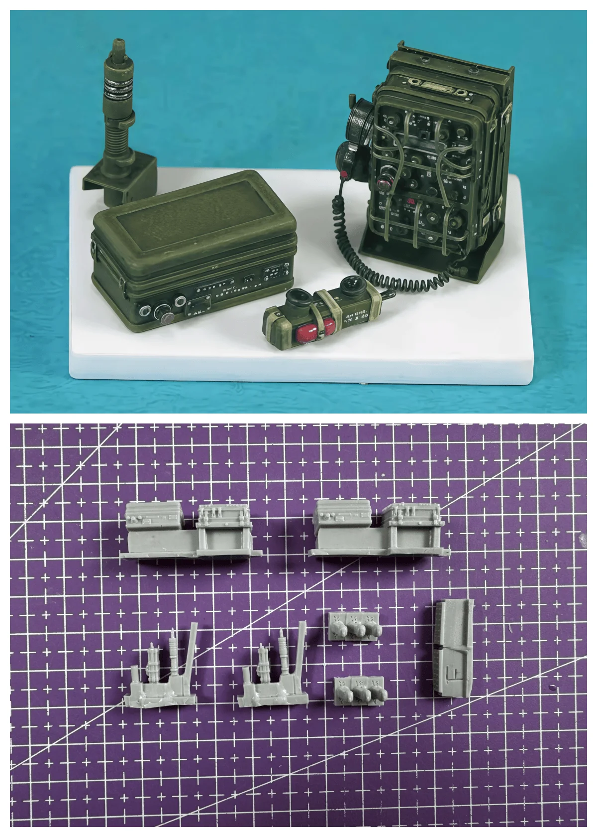 1:35 Casting Resin Model Assembly Kit, GK, BC1306 Wireless ...