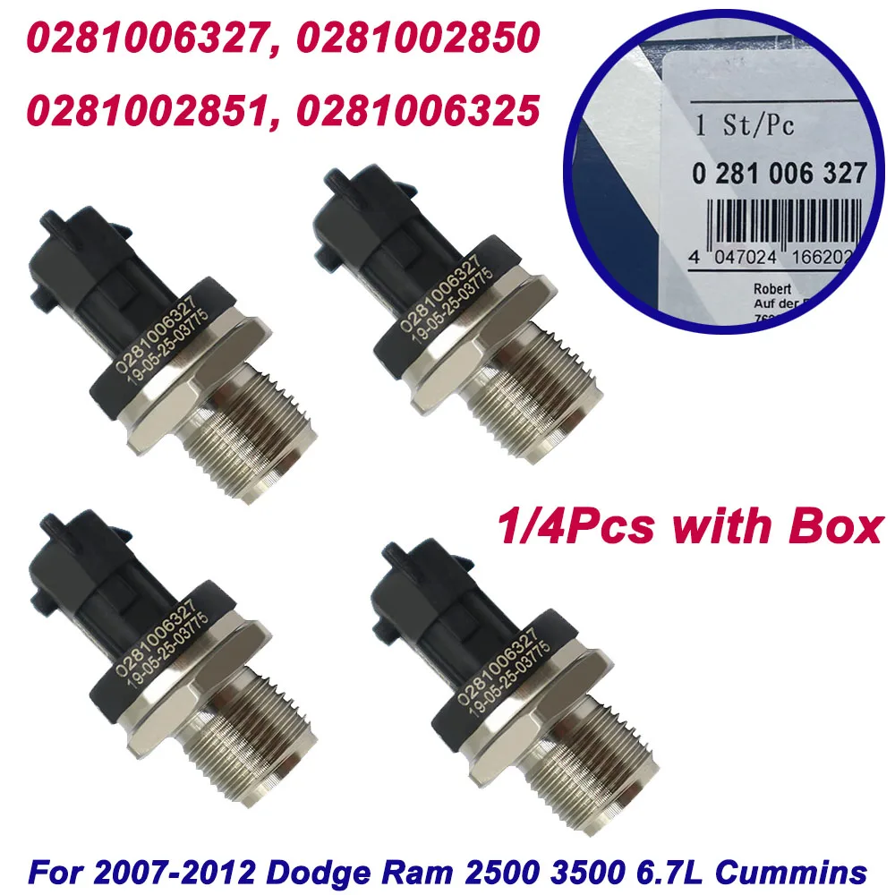In-Stock-1-4Pcs-0281006327-Fuel-Rail-Pressure-Sensor-0281006112 ...