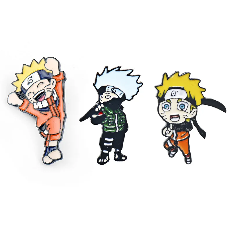 Naruto-Uzumaki-Hatake-Kakashi-Enamel-Pins-Collect-Ninja-Akatsuki ...