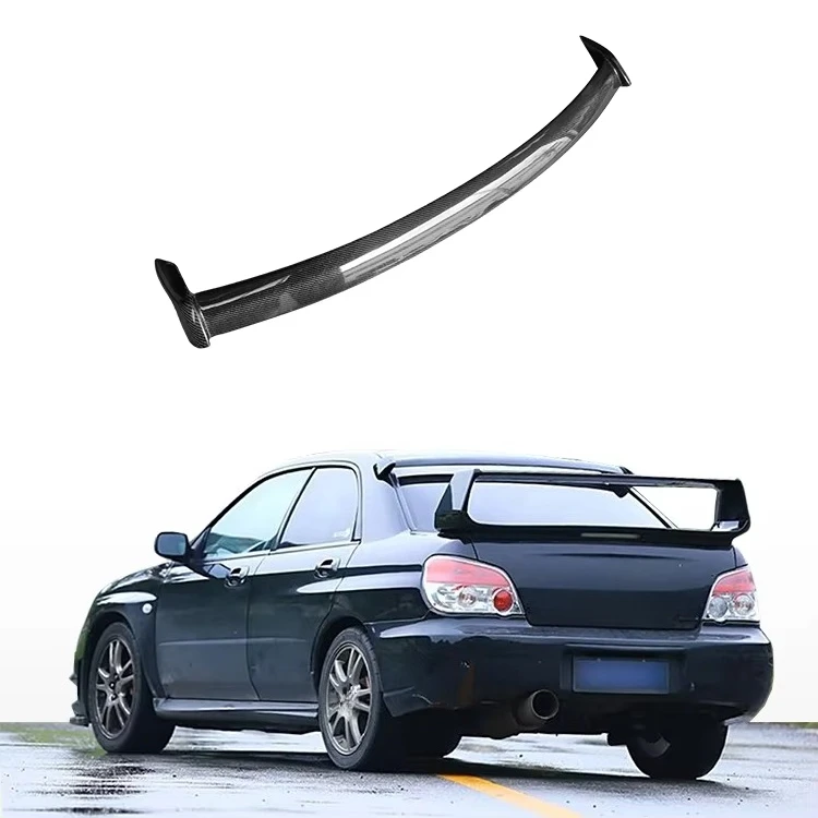 Car Spoilers For Subaru Impreza 00-07 Wrx STI Roof Spoiler Carbon Fiber ...