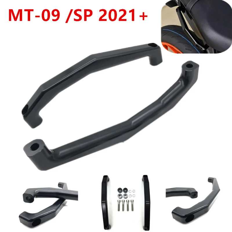 Motorcycle Rear Grab Bars Rear Seat Pillion Passenger Grab Rail Handle ...