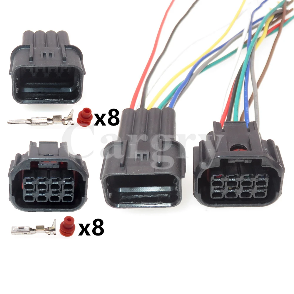 1-Set-8P-6189-7423-6181-6850-Auto-Starter-LED-Headlight-Sealed ...